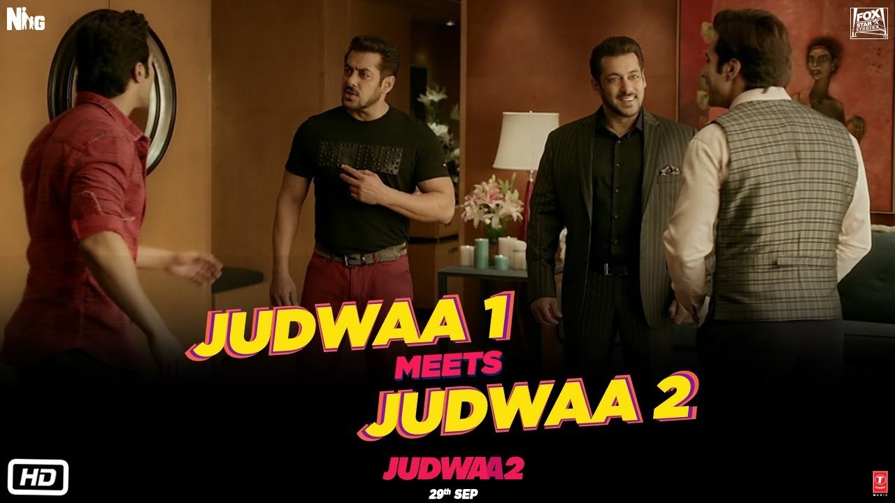 Judwaa 1 Makes a special cameo for Judwaa 2 : Check out the vido here ...