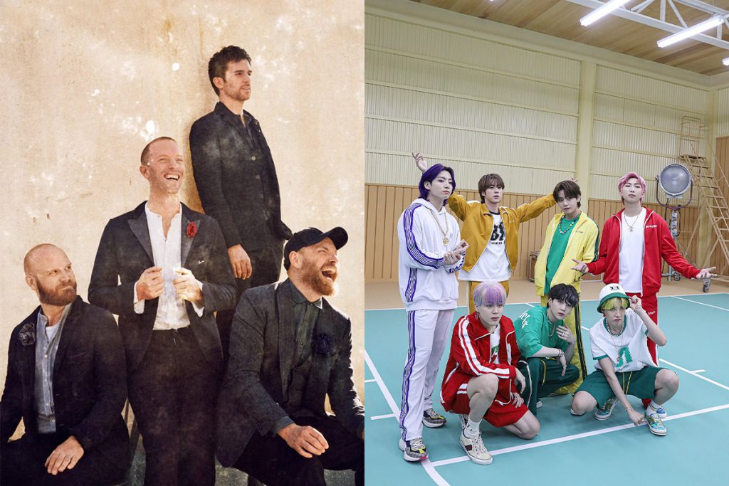 A possible collab between BTS and Coldplay? The internet can't keep ...